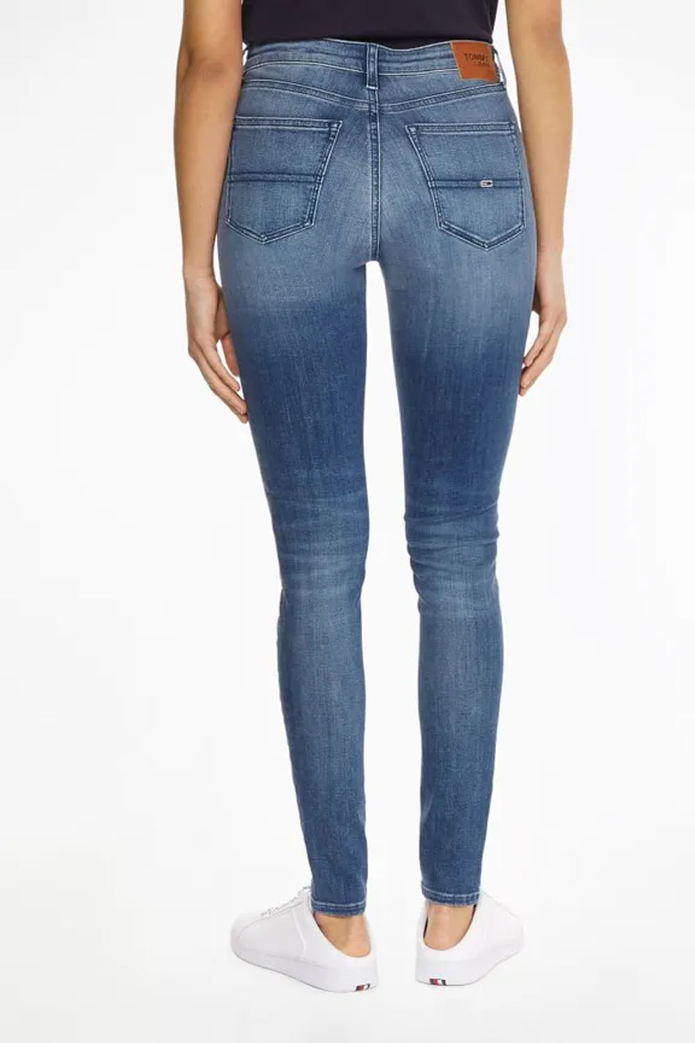 Calça Jeans Tommy Jeans Nora Skinny Bf1252 Azul - Garm Store